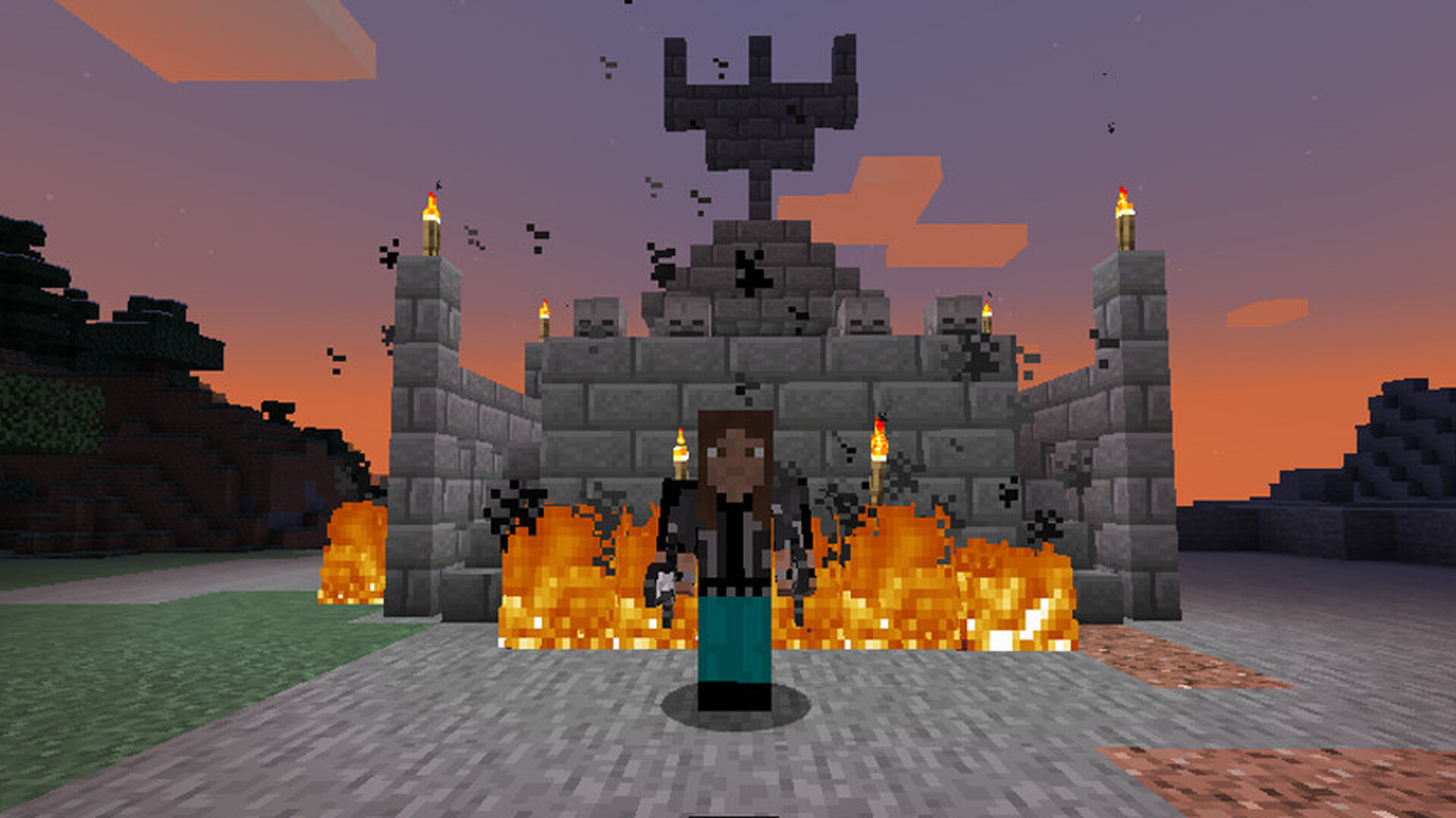 The altar of the Metal Gods Minecraft Map