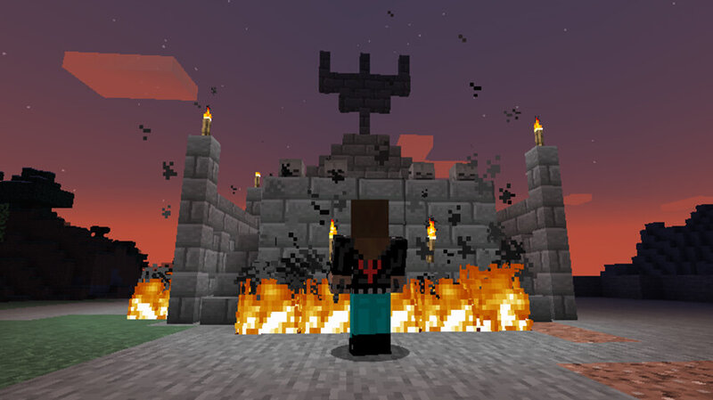 The altar of the Metal Gods Minecraft Map