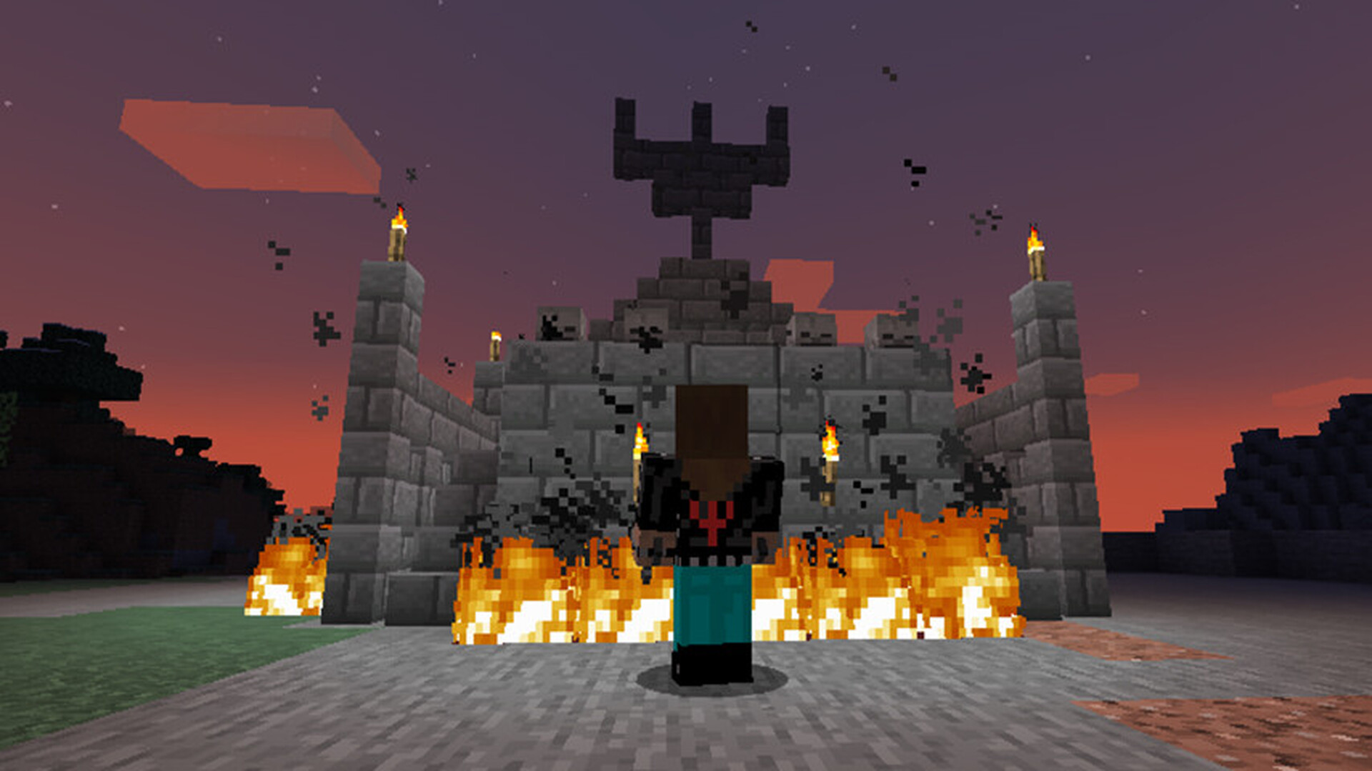 The altar of the Metal Gods Minecraft Map