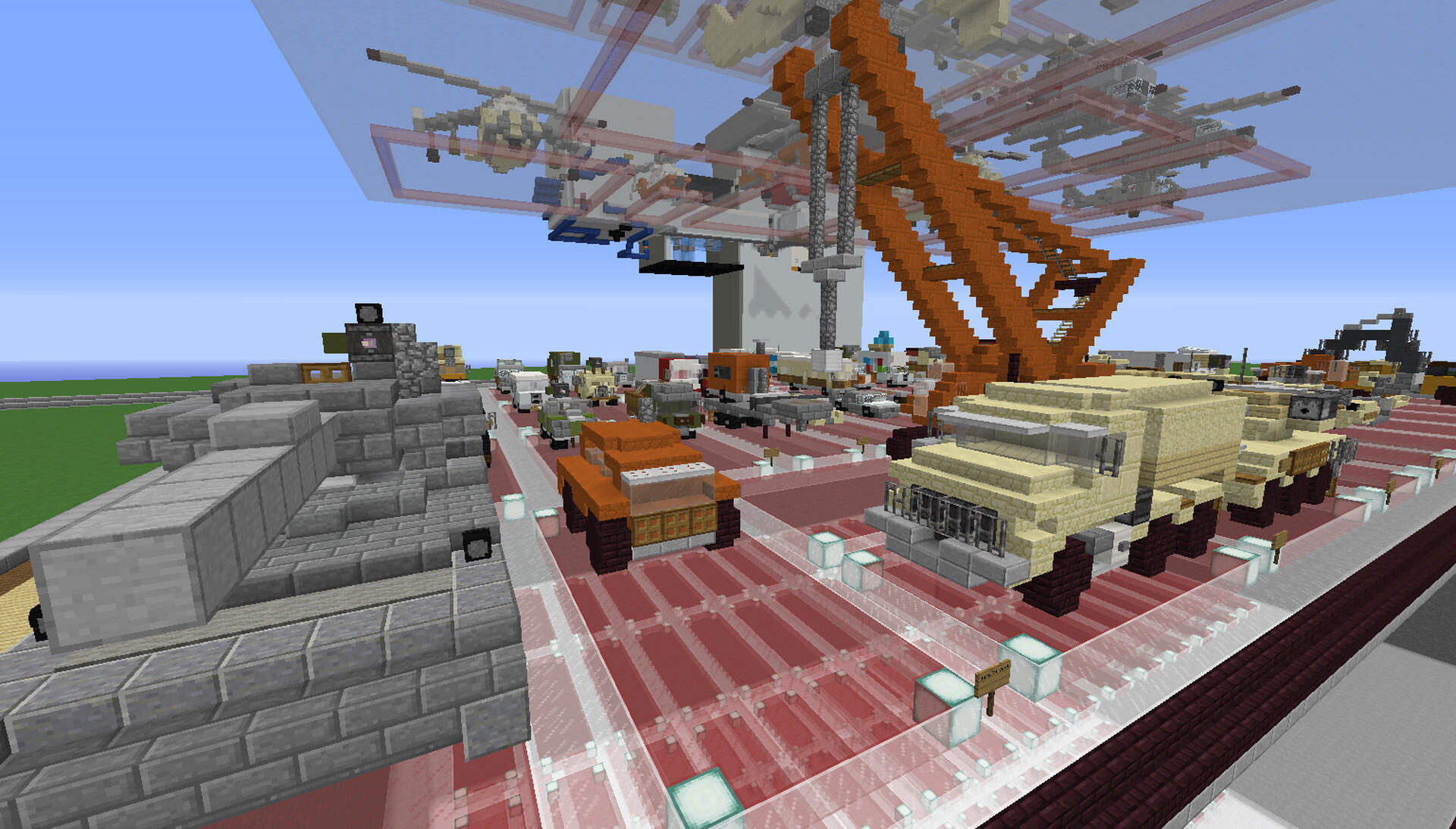 Vehicle Assets Minecraft Map