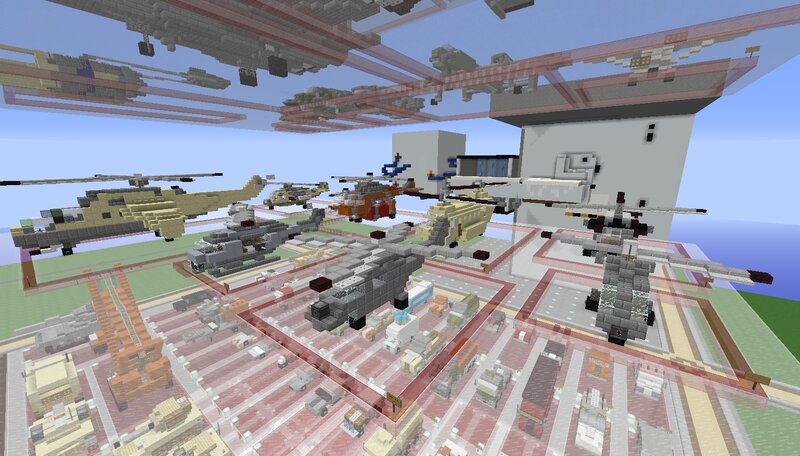 Vehicle Assets Minecraft Map