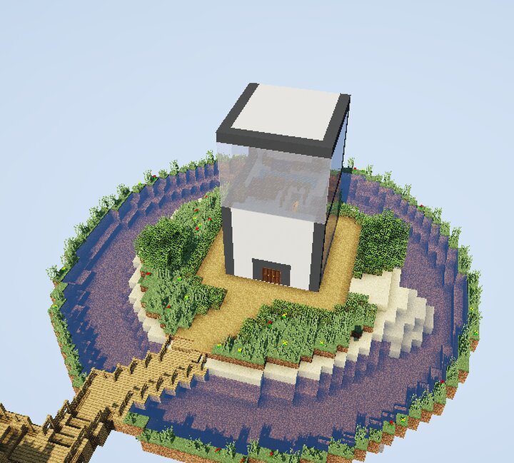 Sky world Minecraft Map