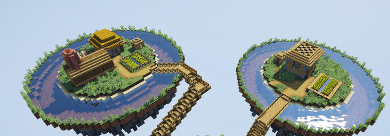 Sky world Minecraft Map