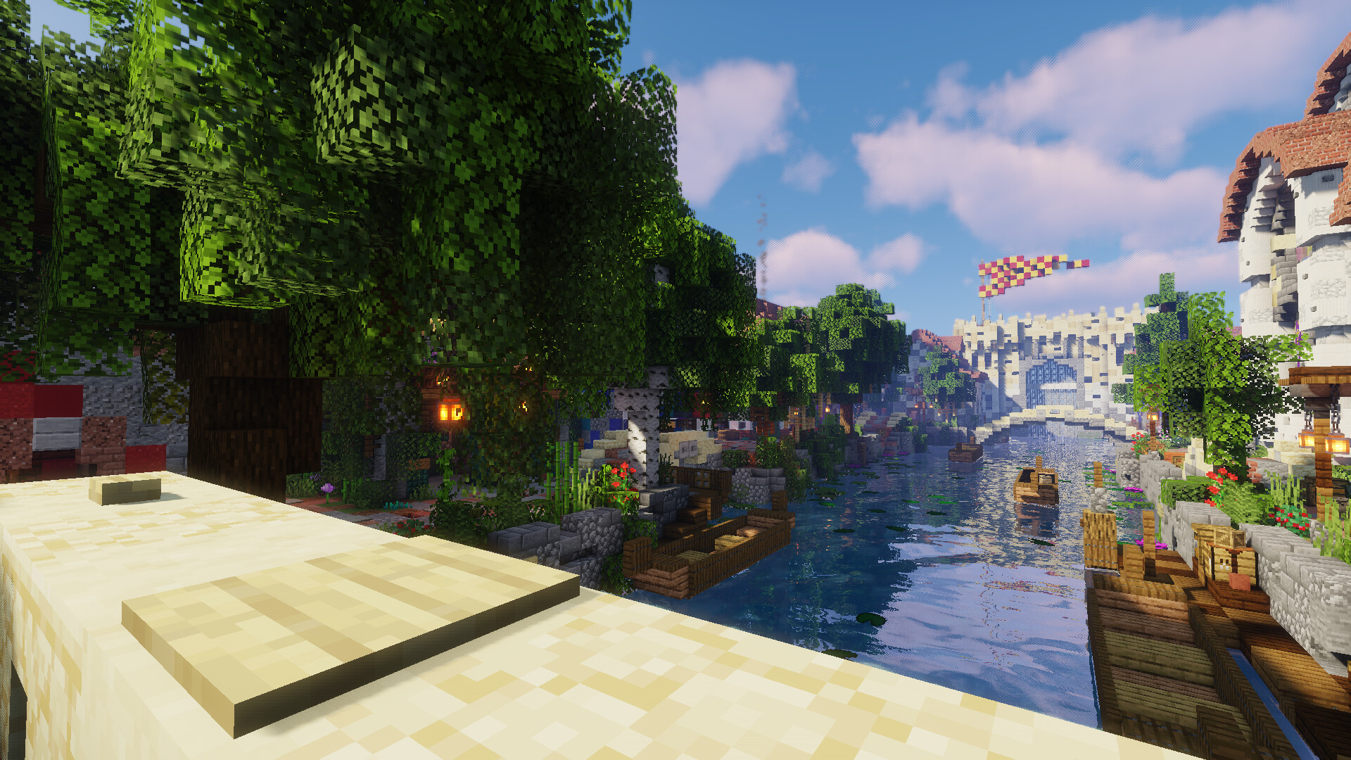 Santuario - A venice like, fantasy, minecraft city Minecraft Map
