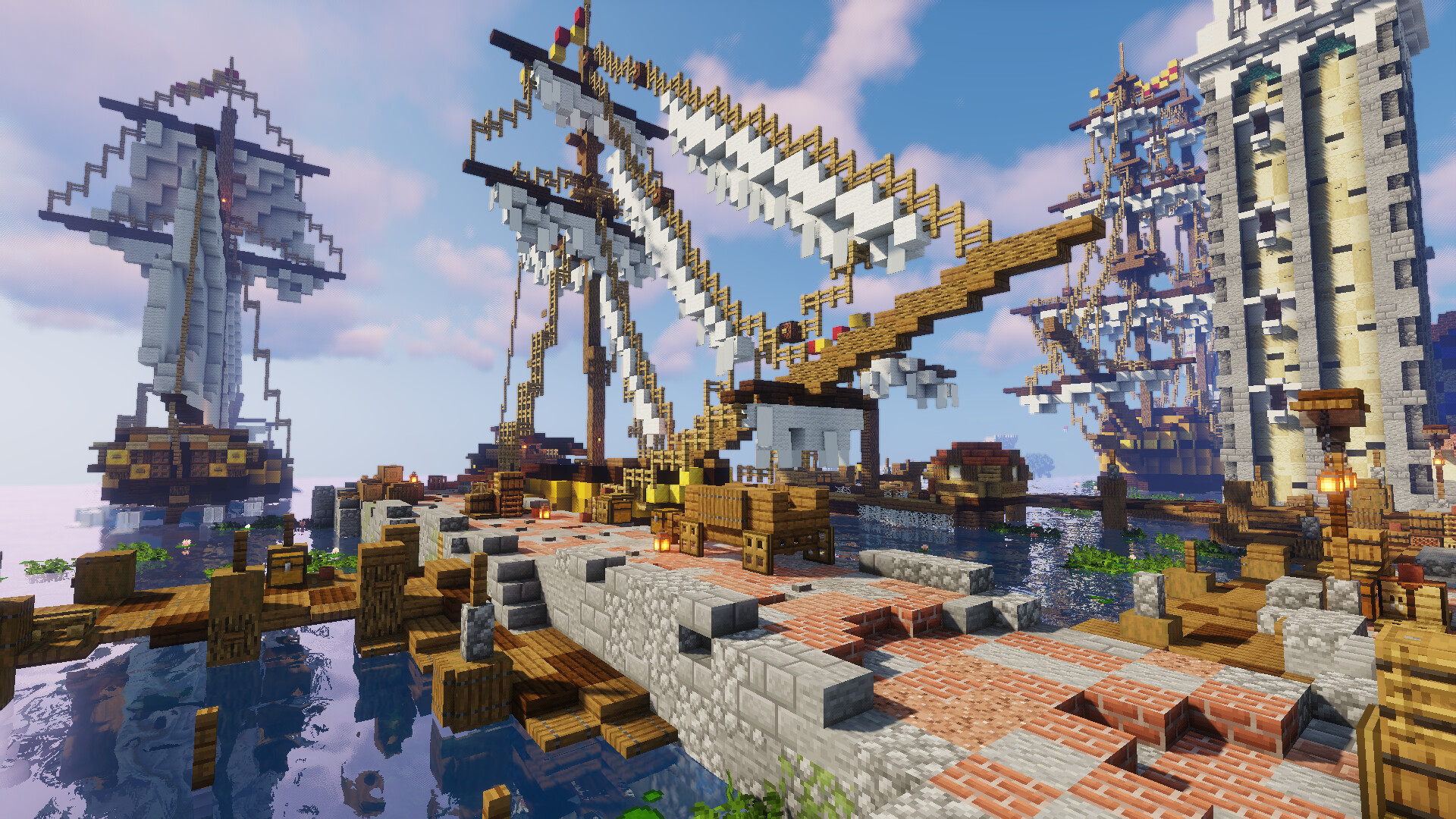 Santuario - A venice like, fantasy, minecraft city Minecraft Map