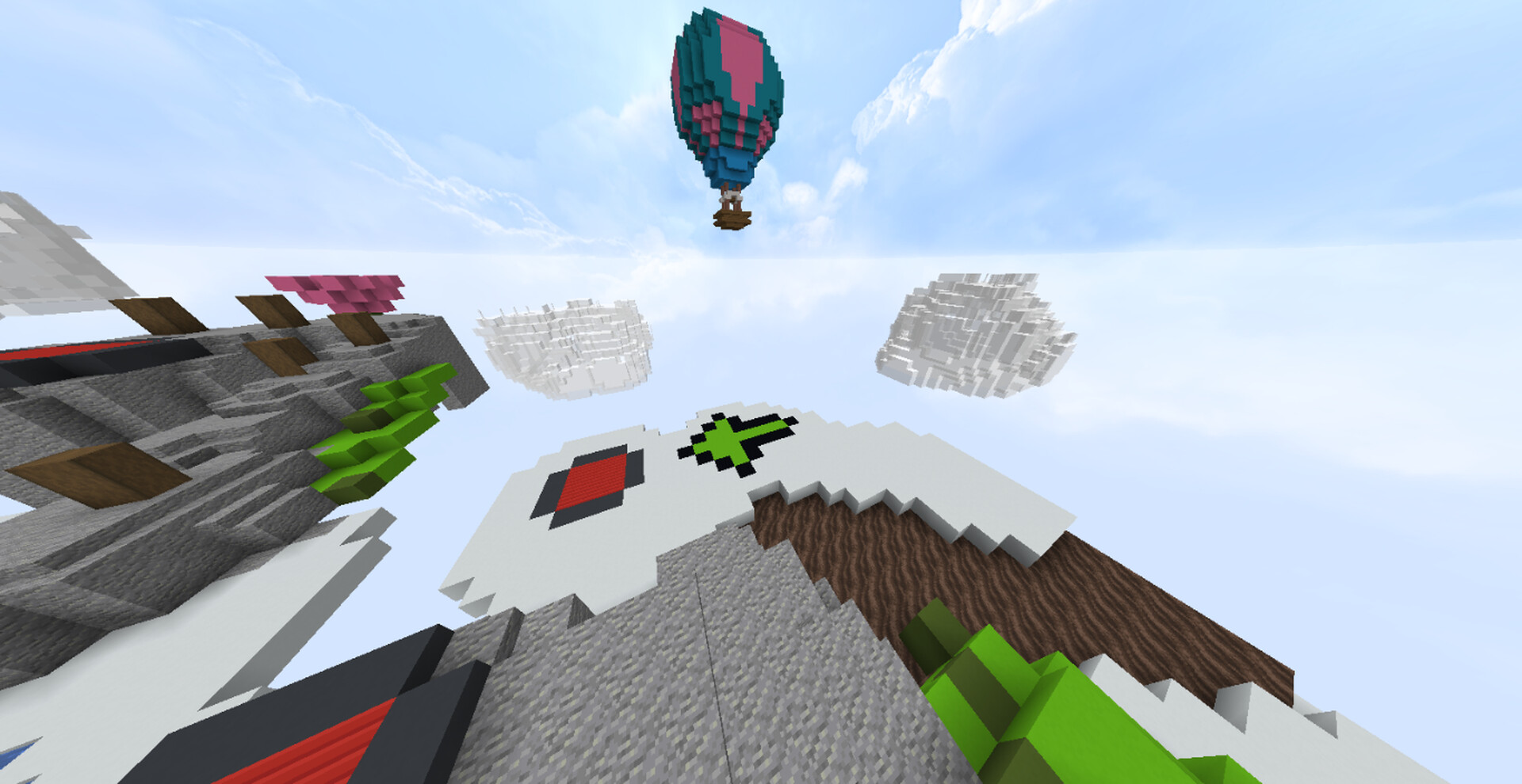 Ace Race: Clouds Map - Recreation (IMPROVED) | MCC | Agnor Minecraft Map