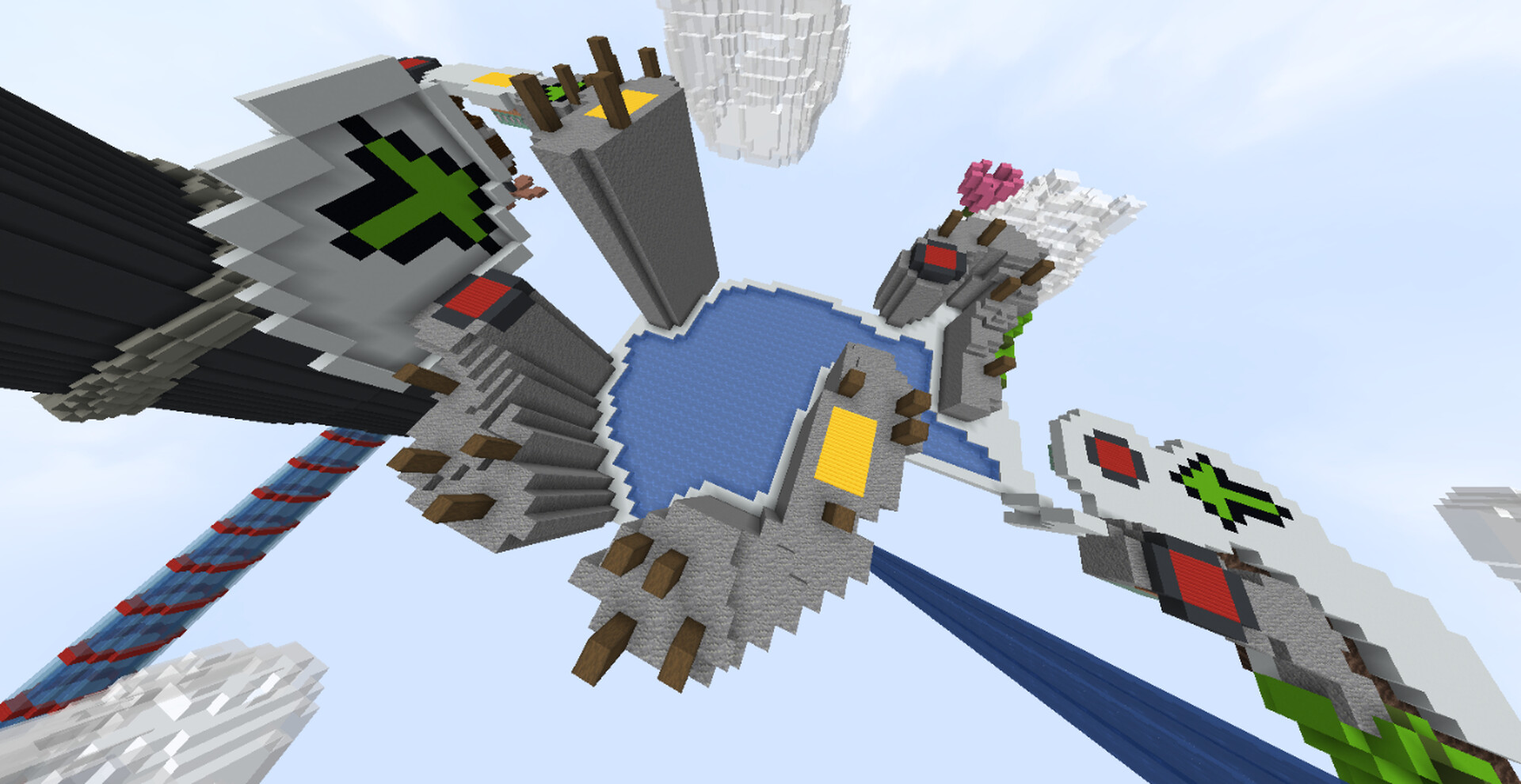 Ace Race: Clouds Map - Recreation (IMPROVED) | MCC | Agnor Minecraft Map