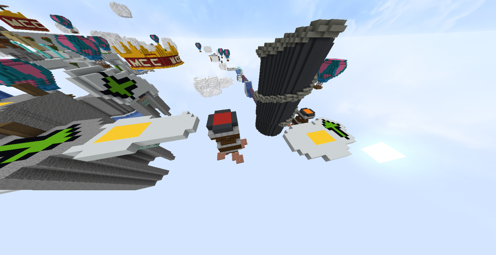 Ace Race: Clouds Map - Recreation (IMPROVED) | MCC | Agnor Minecraft Map