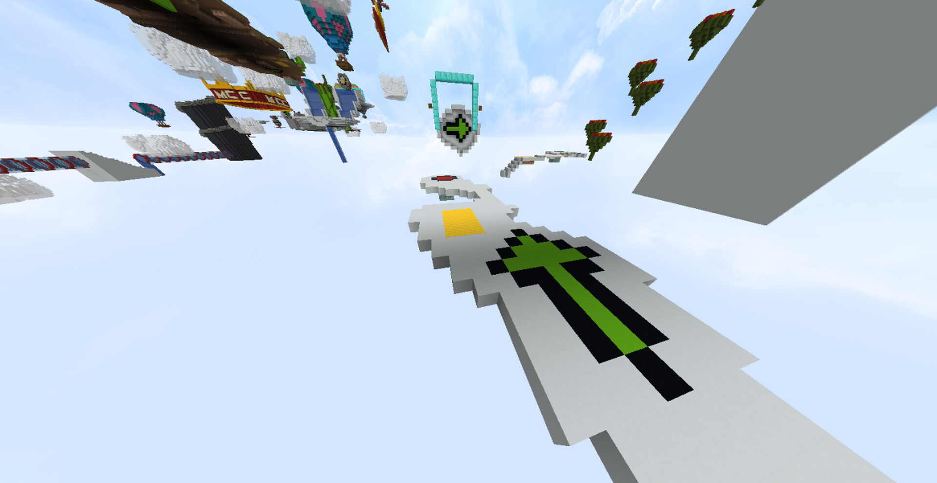 Ace Race: Clouds Map - Recreation (IMPROVED) | MCC | Agnor Minecraft Map