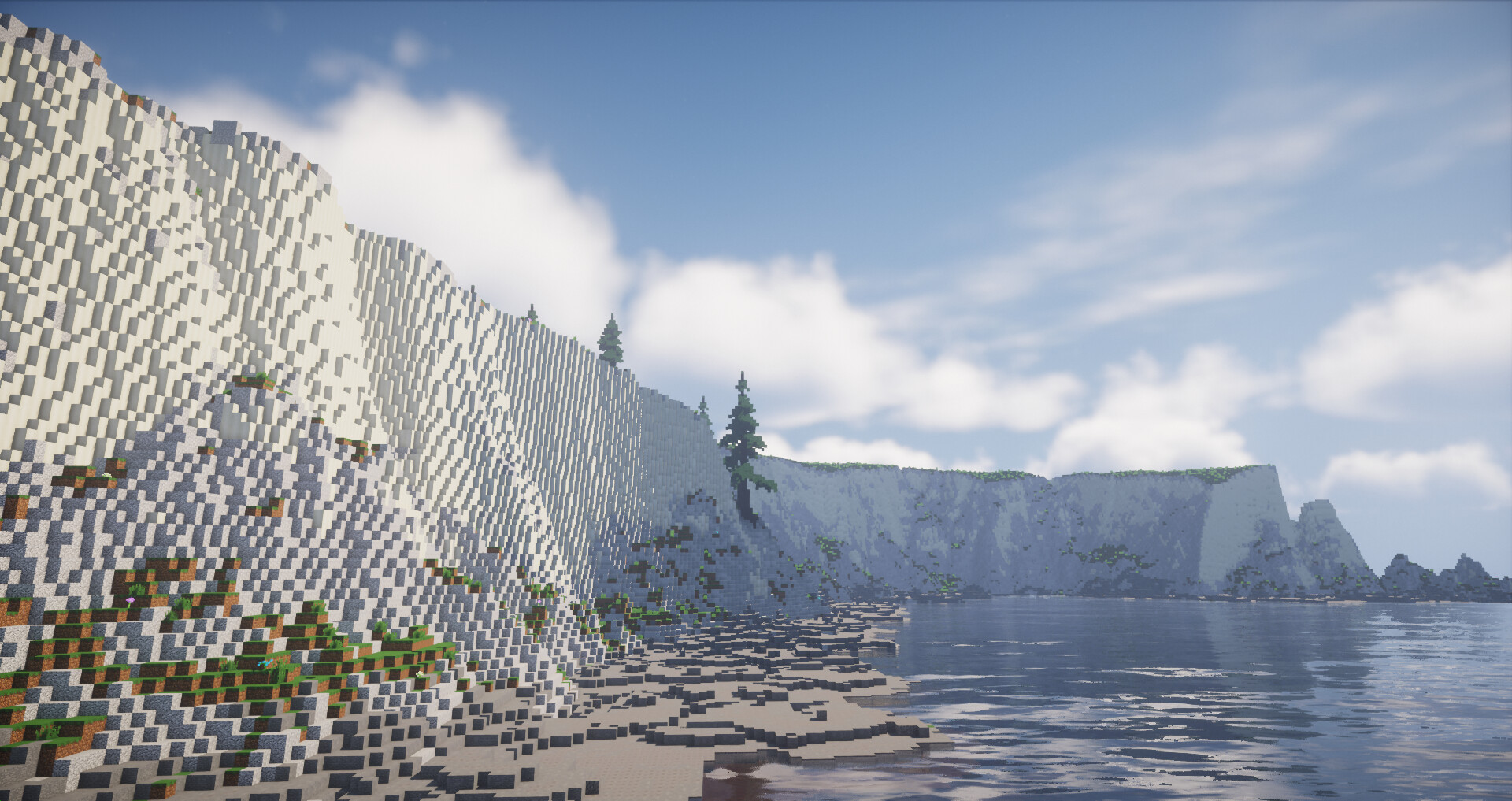 Cream Cliff - 5000x5000 | Landscape Map 1.16 Minecraft Map