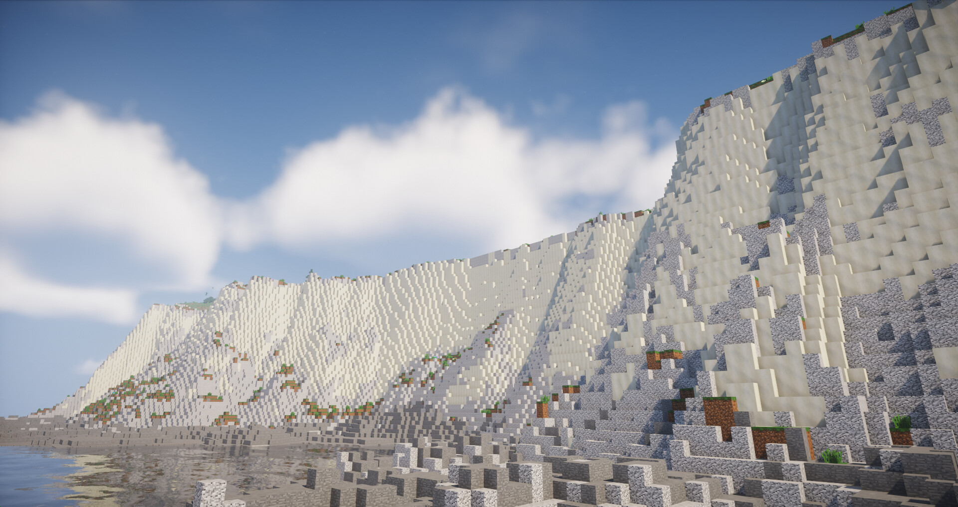 Cream Cliff - 5000x5000 | Landscape Map 1.16 Minecraft Map