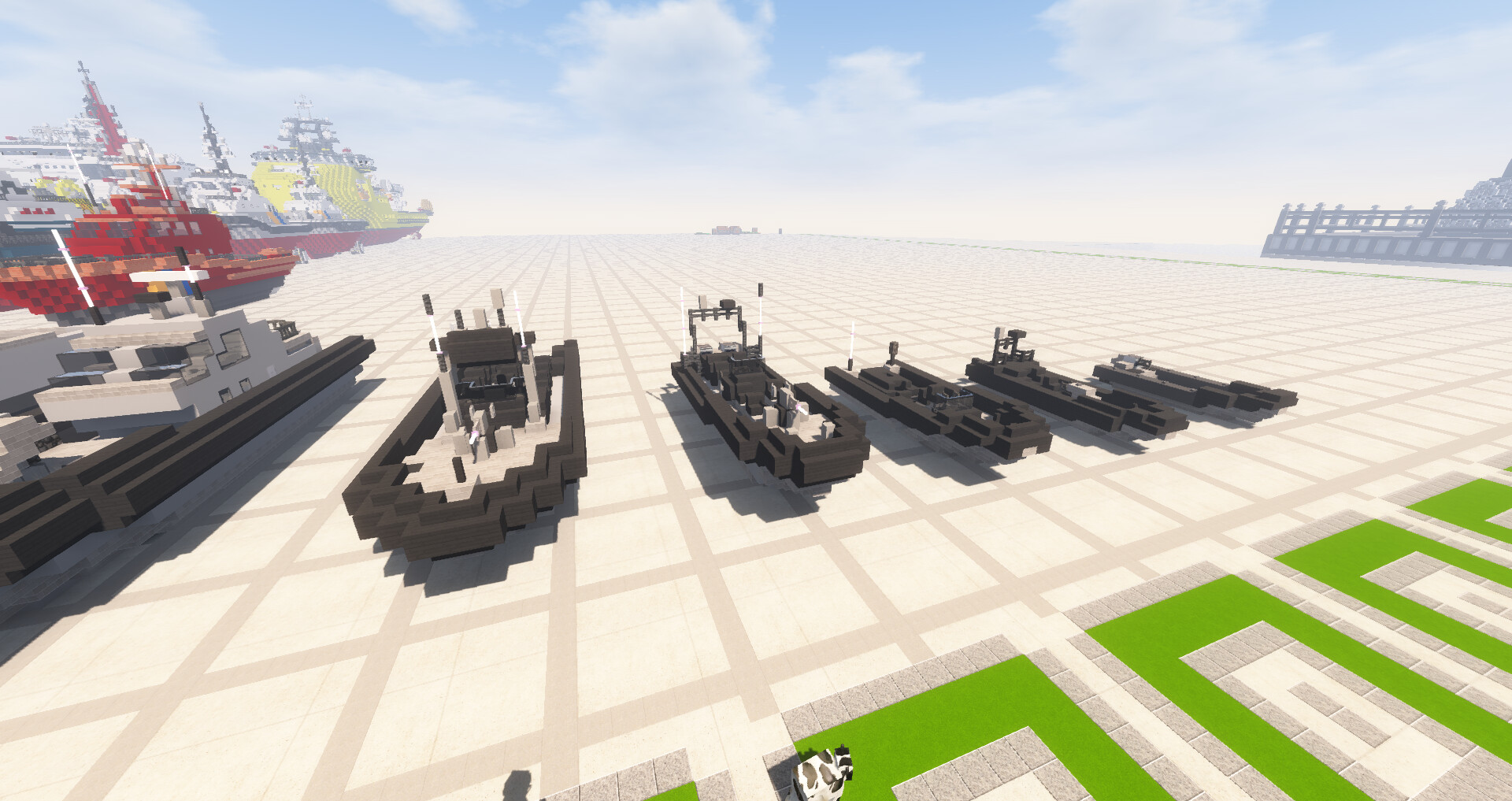 Inflatable Boat & Patrol Navy Minecraft Map