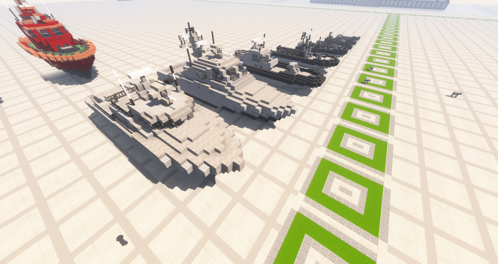 Inflatable Boat & Patrol Navy Minecraft Map