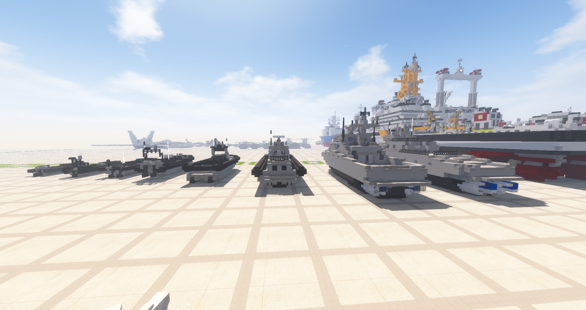 Inflatable Boat & Patrol Navy Minecraft Map