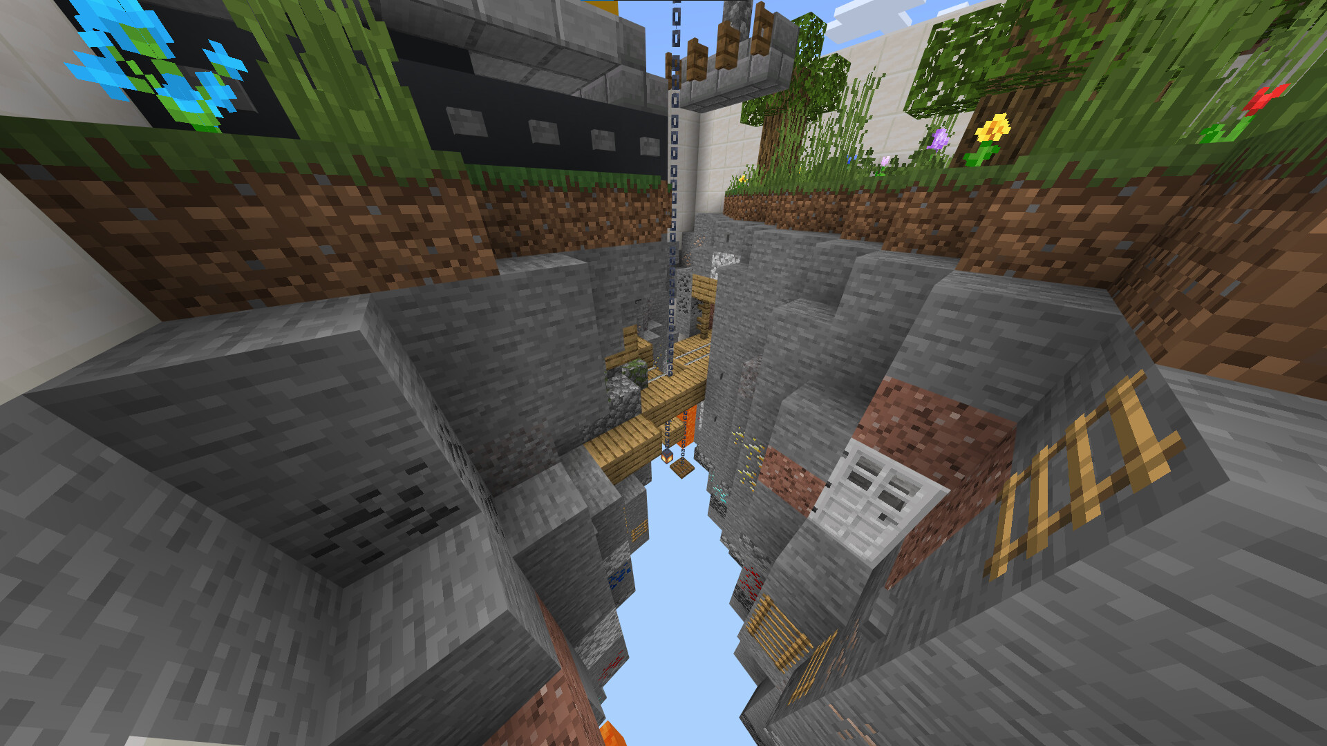 Find the Button Minecraft Map