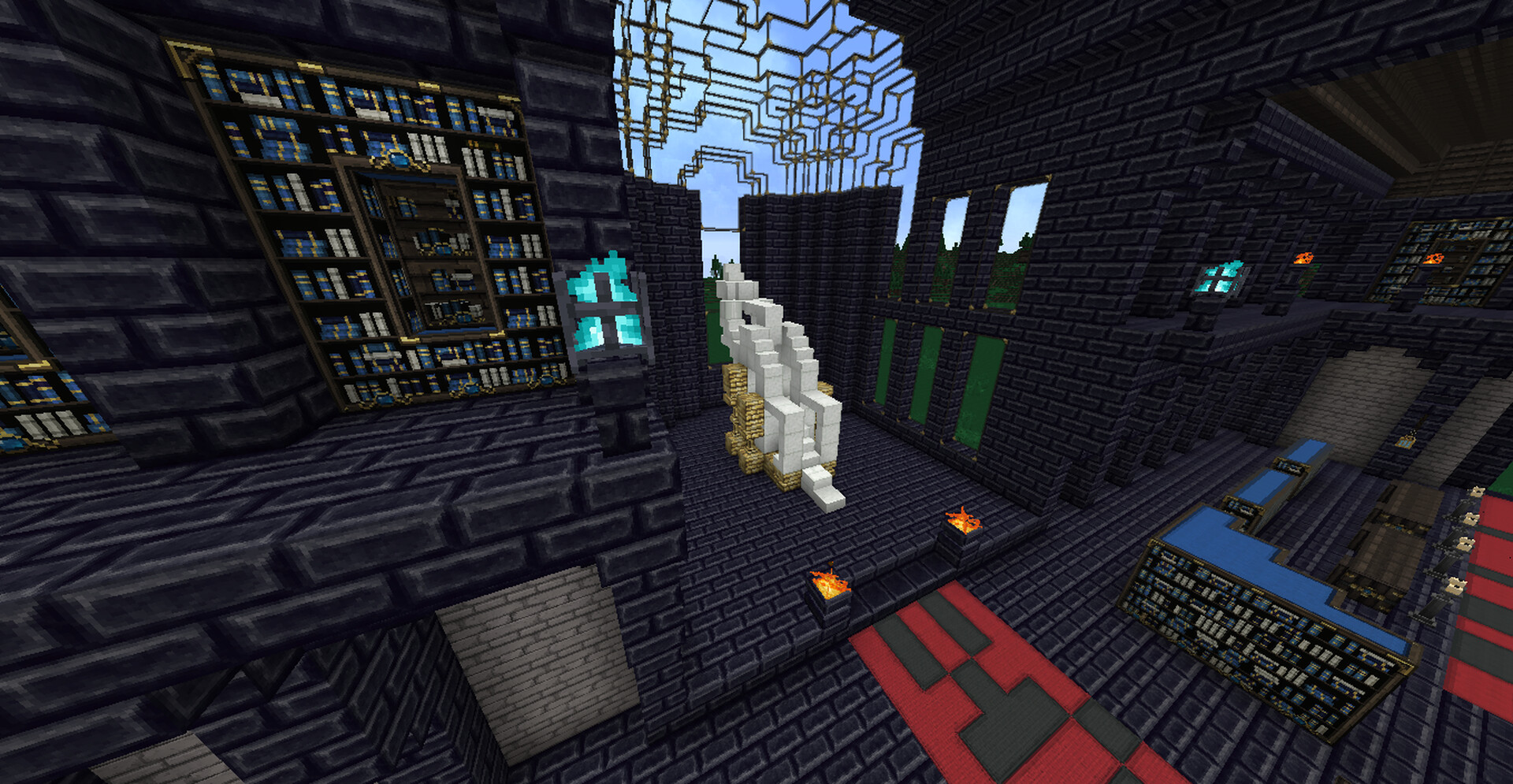 Castlevania Netflix Castle Re'Vamp' 1.16.5 Minecraft Map