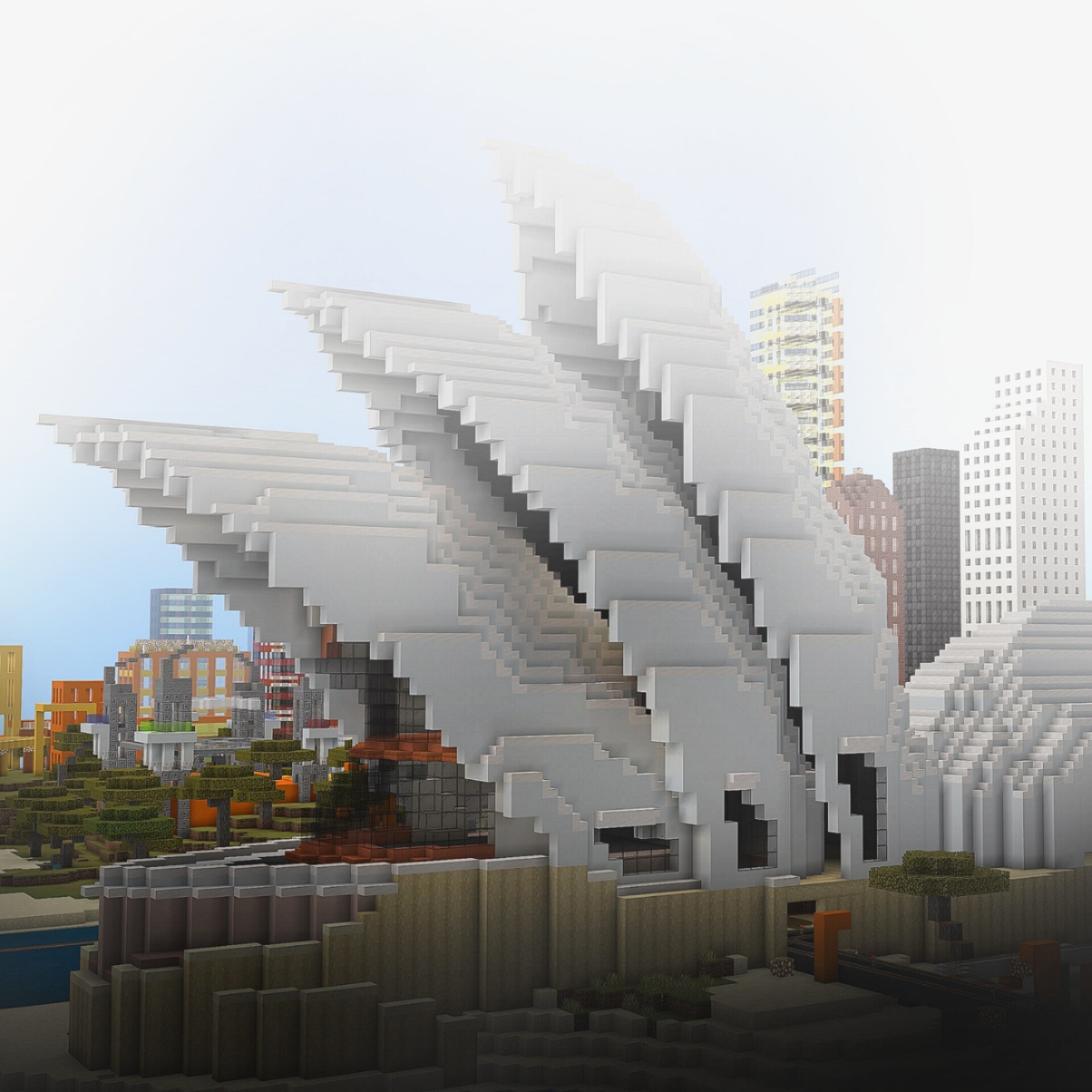 Klaxikin (South District) Skyline Country Minecraft Map