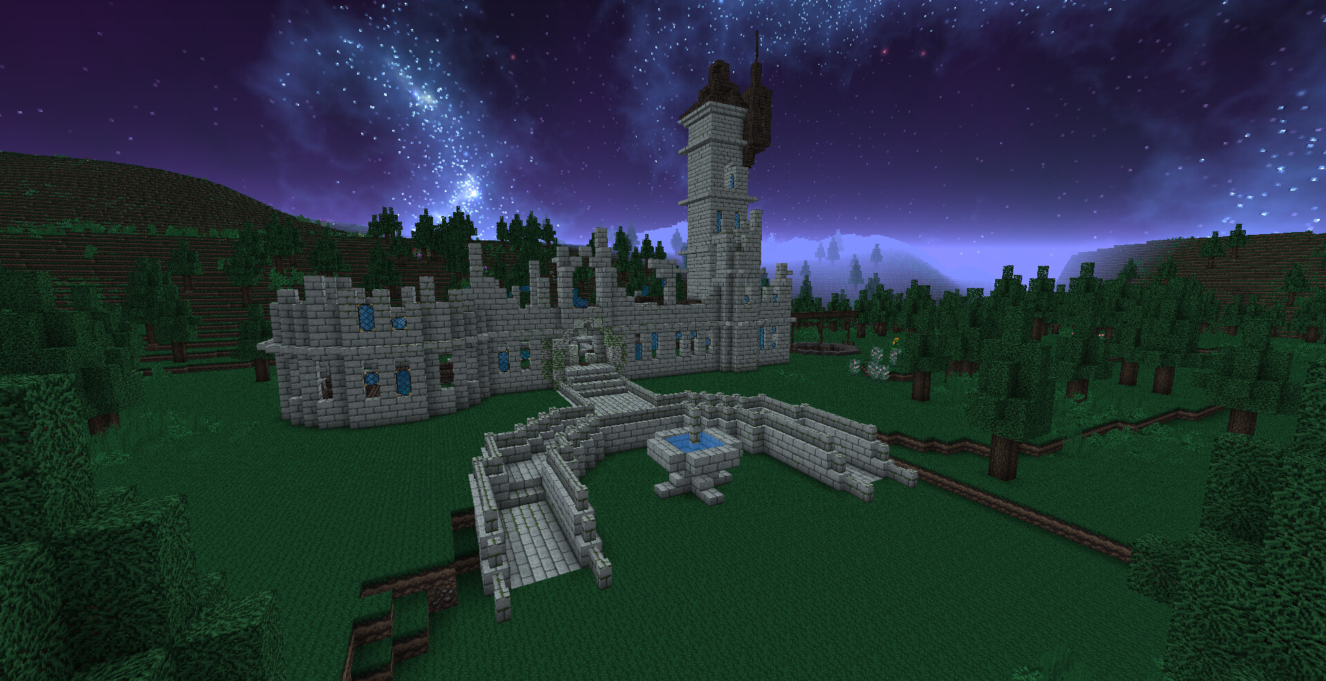 Castlevania Netflix Castle Re'Vamp' 1.16.5 Minecraft Map