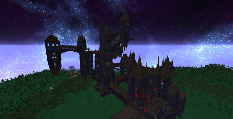 Castlevania Netflix Castle Re'Vamp' 1.16.5 Minecraft Map