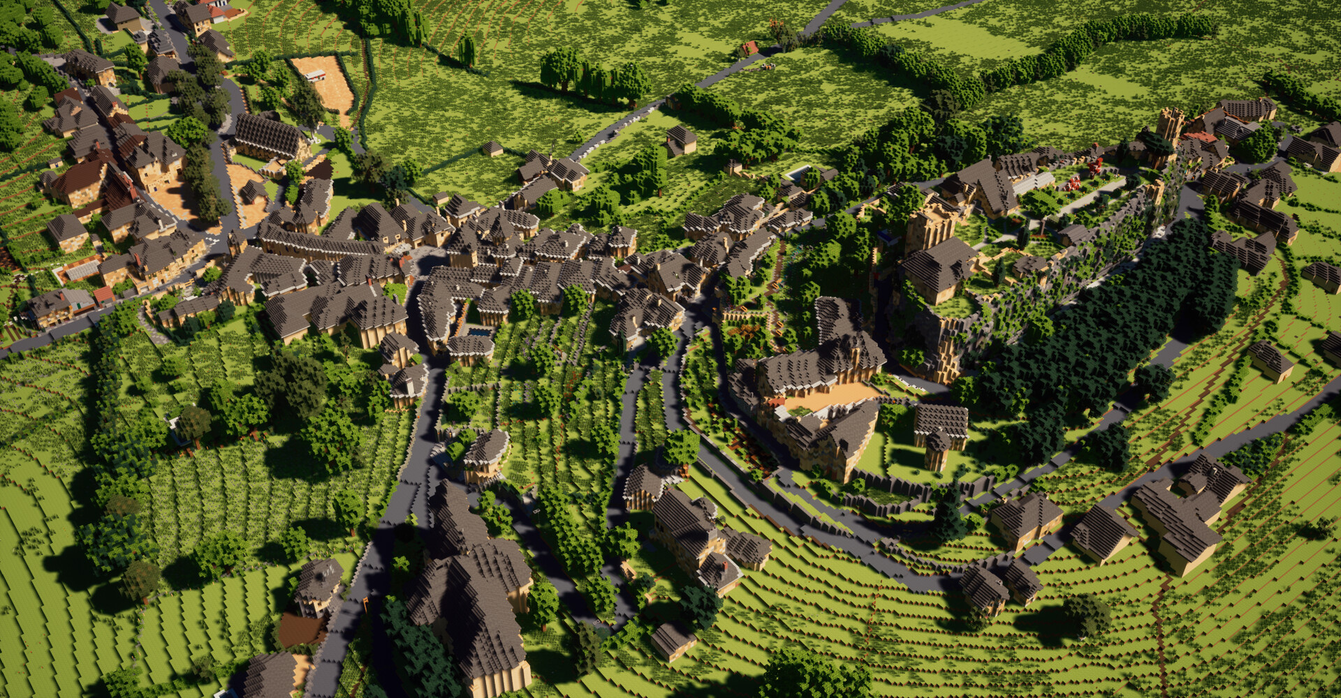 Turenne - BTE 1:1 scale Minecraft Map