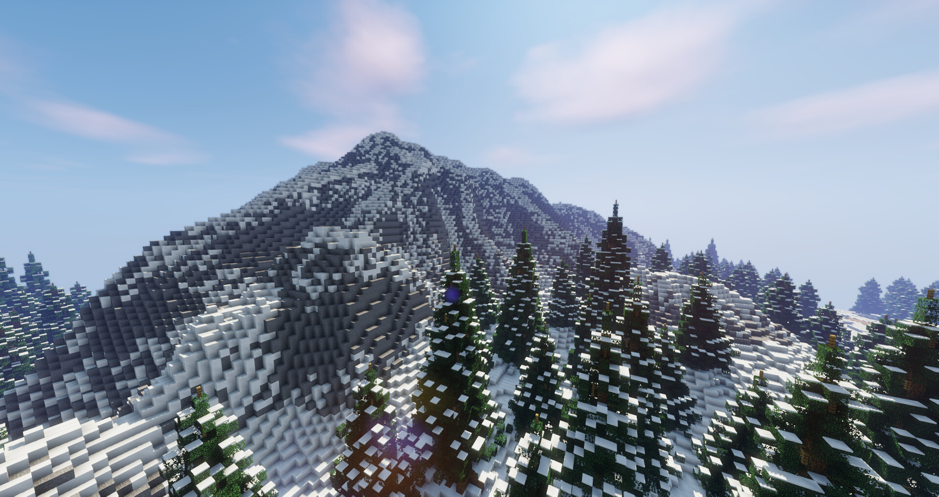 Moutain Village Minecraft Map