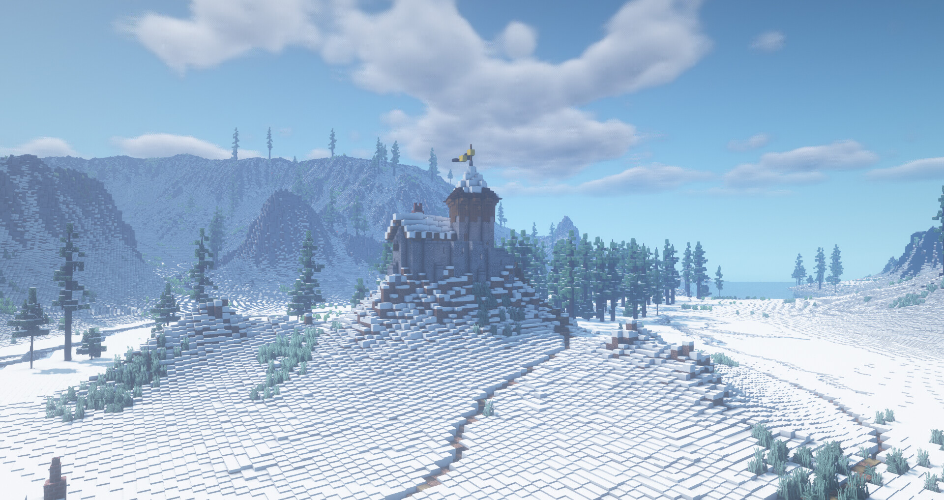 Skutve Fjord Village & Castle Minecraft Map