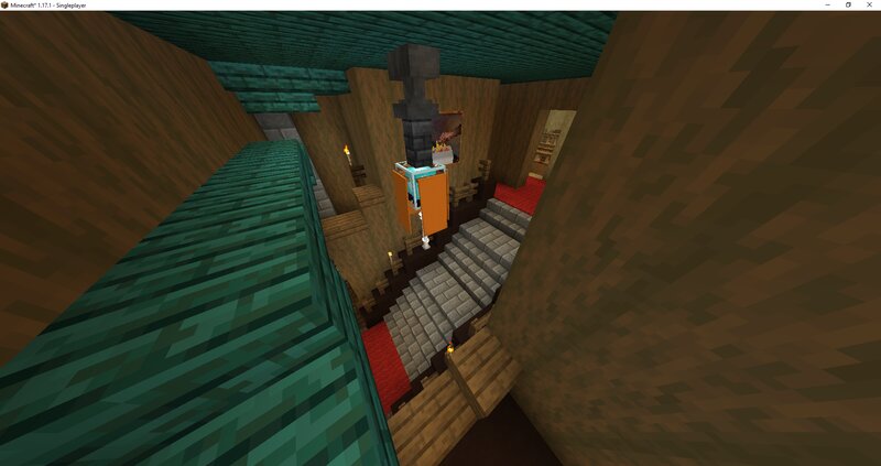 [1. 17. 1] Minecraft Green Castle Minecraft Map