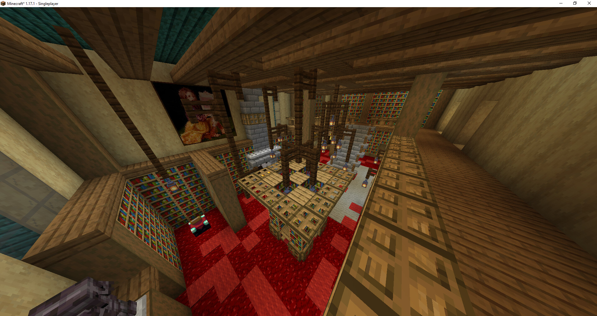 [1. 17. 1] Minecraft Green Castle Minecraft Map