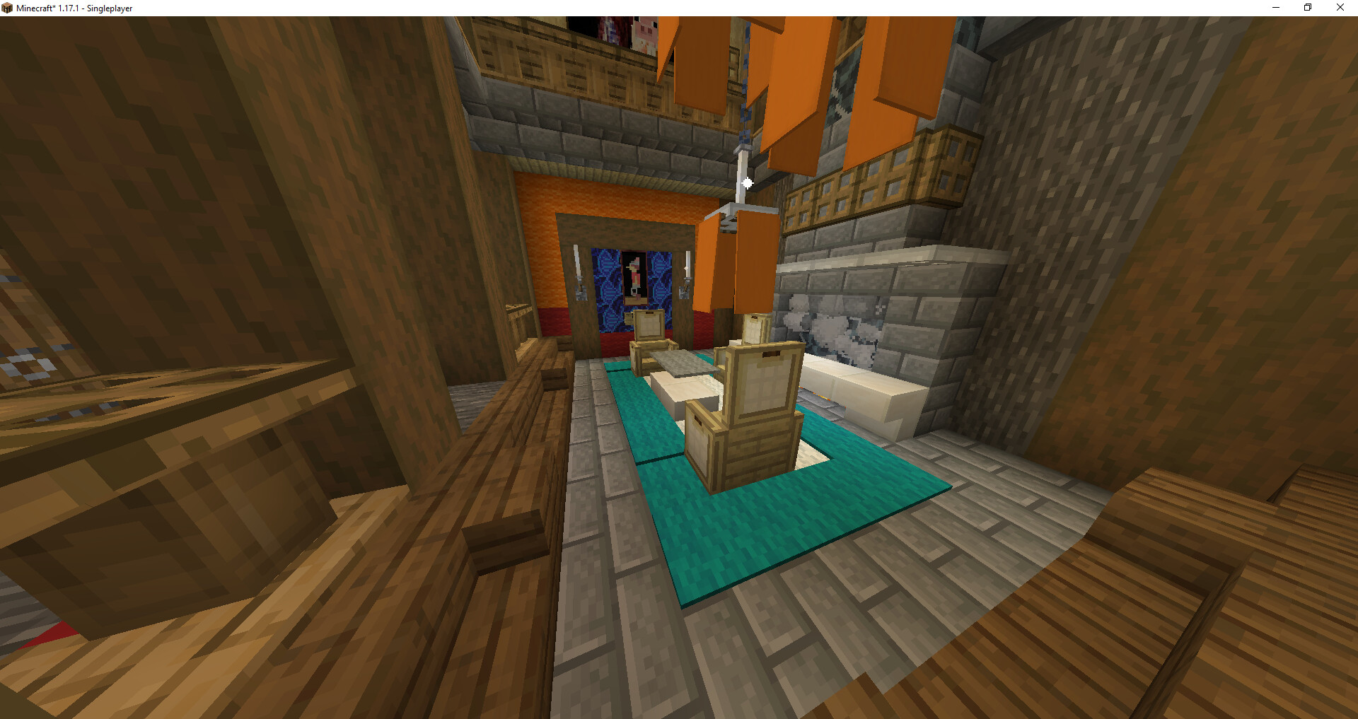 [1. 17. 1] Minecraft Green Castle Minecraft Map