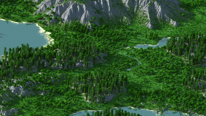 Rich Edge - 6000x6000 | Survival Map 1.16 Minecraft Map