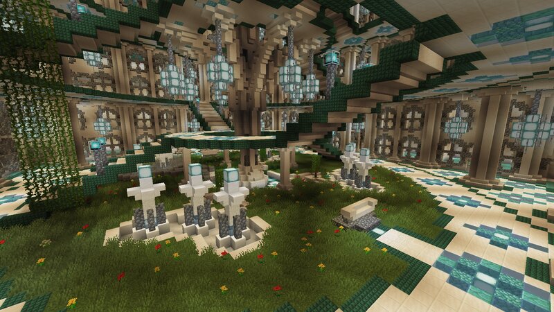Survival Spawn Minecraft Map