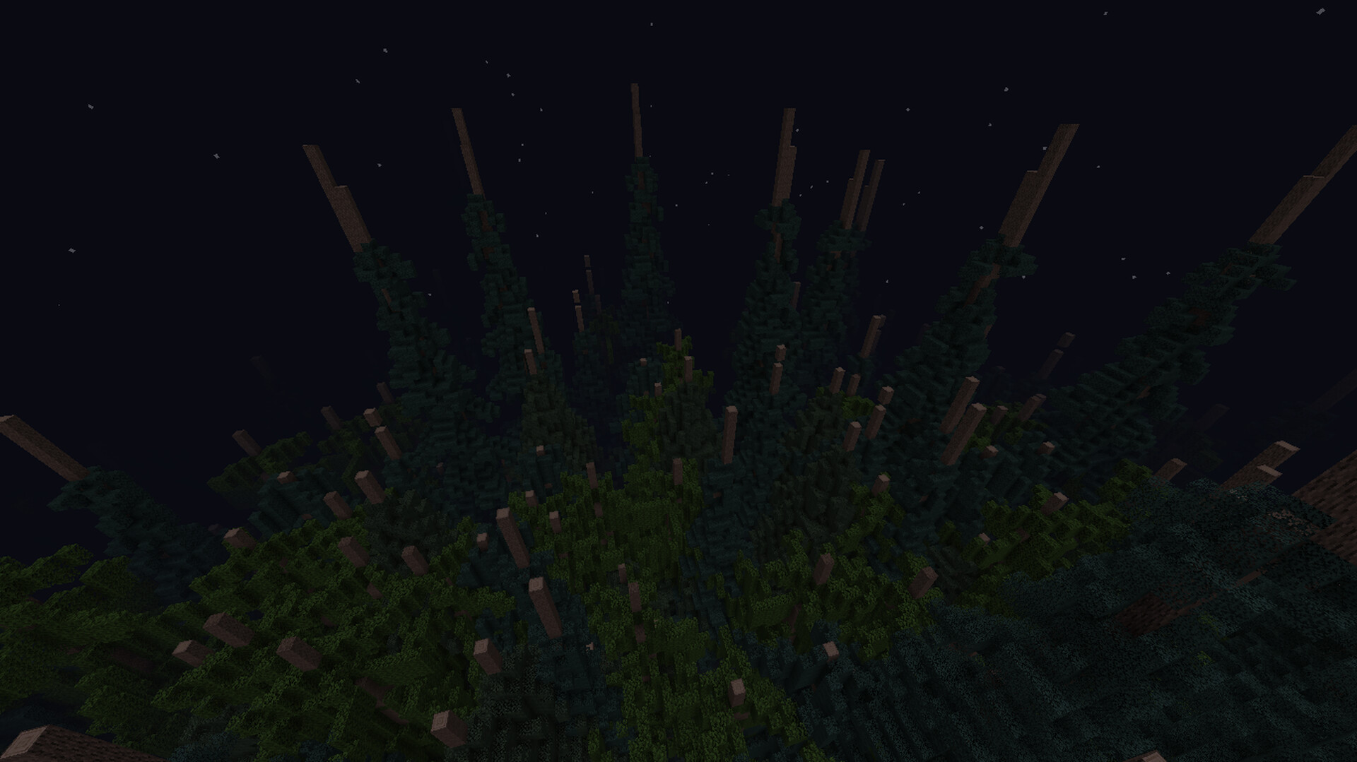 extreme forest survival Minecraft Map
