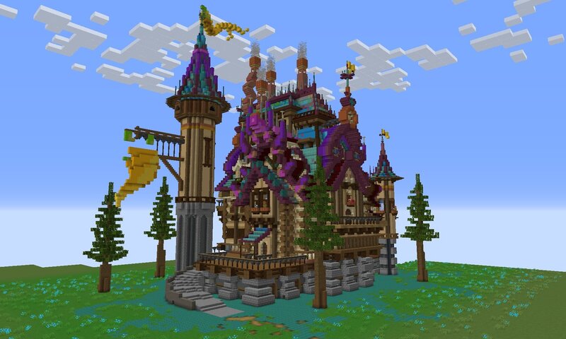 Fantasy house Minecraft Map