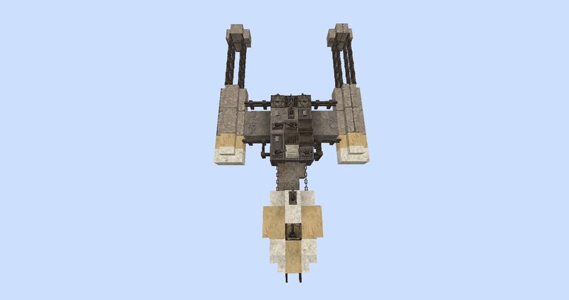 Star Wars Y-Wing With Download #WeAreConquest Minecraft Map