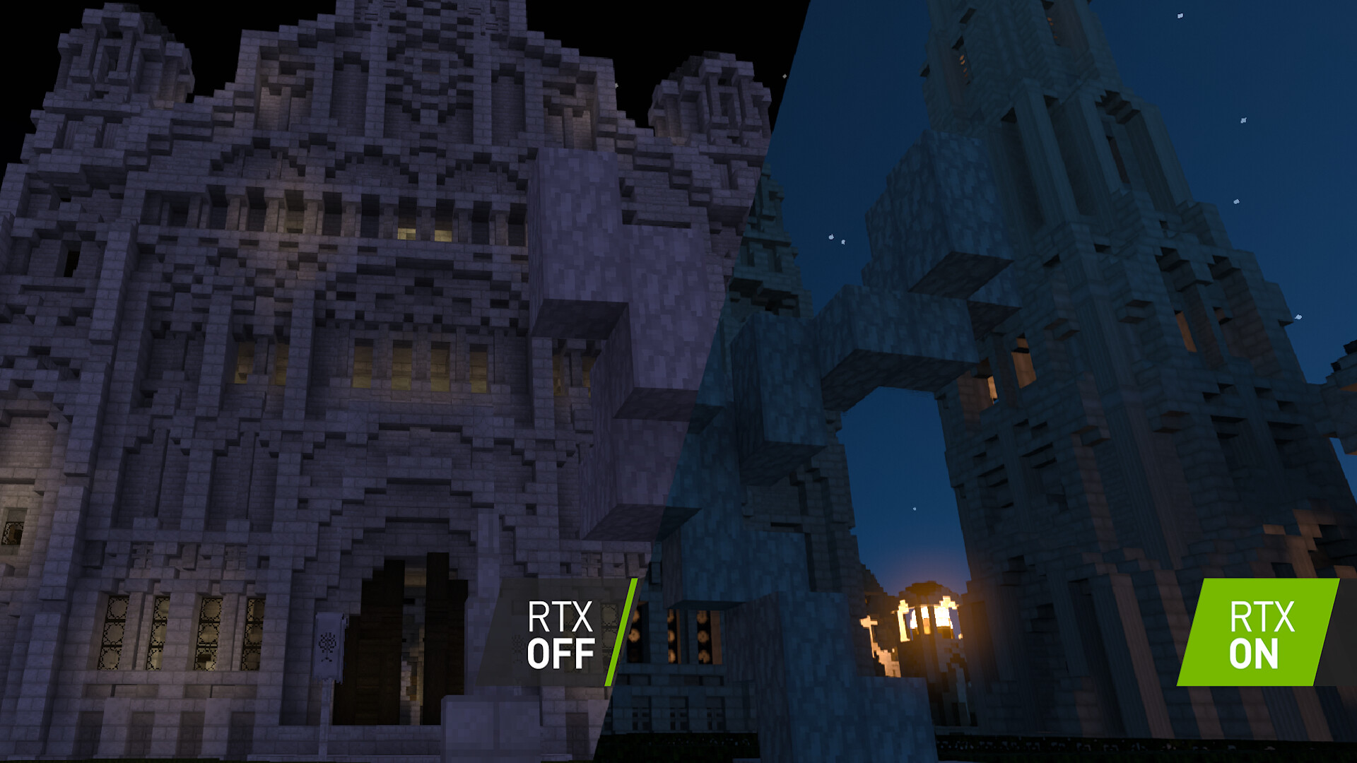 Minecraft with RTX | Minas Tirith by Minecraft Middle-Earth Minecraft Map