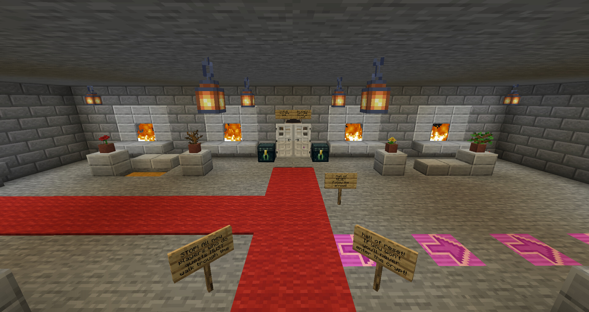 The Spawnington Crypt Minecraft Map
