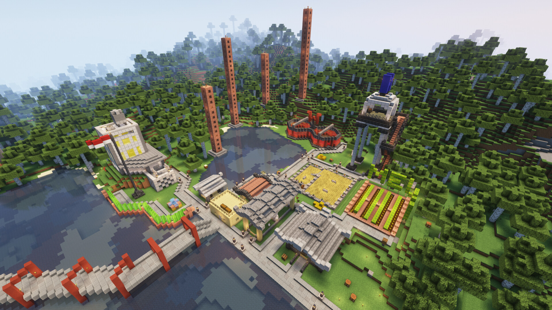 100 Days Hardcore Minecraft Birch Forest Only Minecraft Map