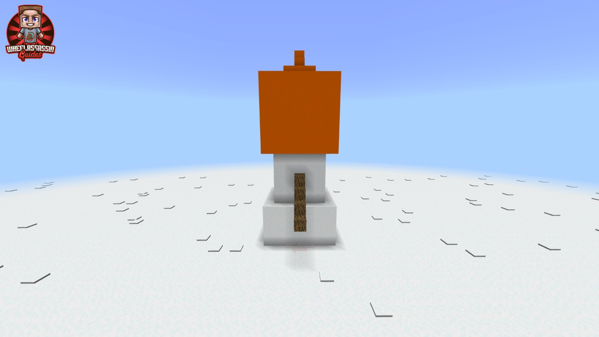A Snow Golem Statue!! Minecraft Map