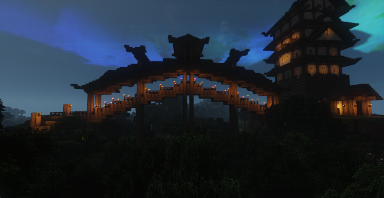 Japanese Castle Minecraft Map