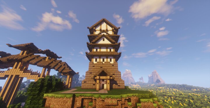 Japanese Castle Minecraft Map