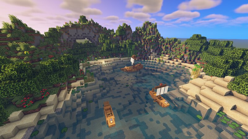 Ships / Barcos (tutorial) Minecraft Map