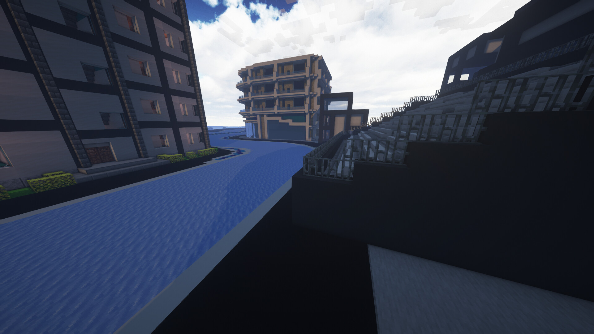 Haliwood Coast Raceway Minecraft Map