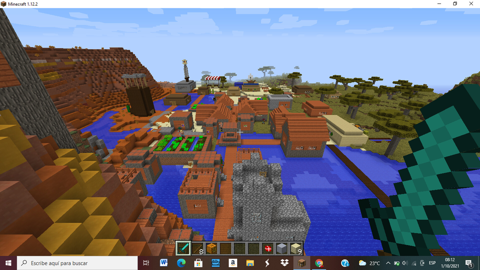 My Tektopia mod village REQUIRES TEKTOPIA MOD ONLY 1.12.2! Minecraft Map