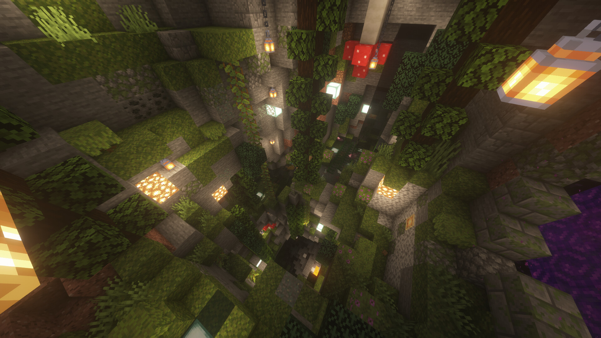 Custom lushcaves build Minecraft Map