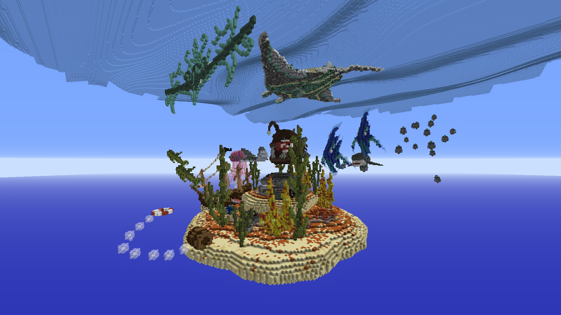 Lobby (Spawn) - Aquatic | 1.8 - 1.17 || 15$ || Minecraft Map