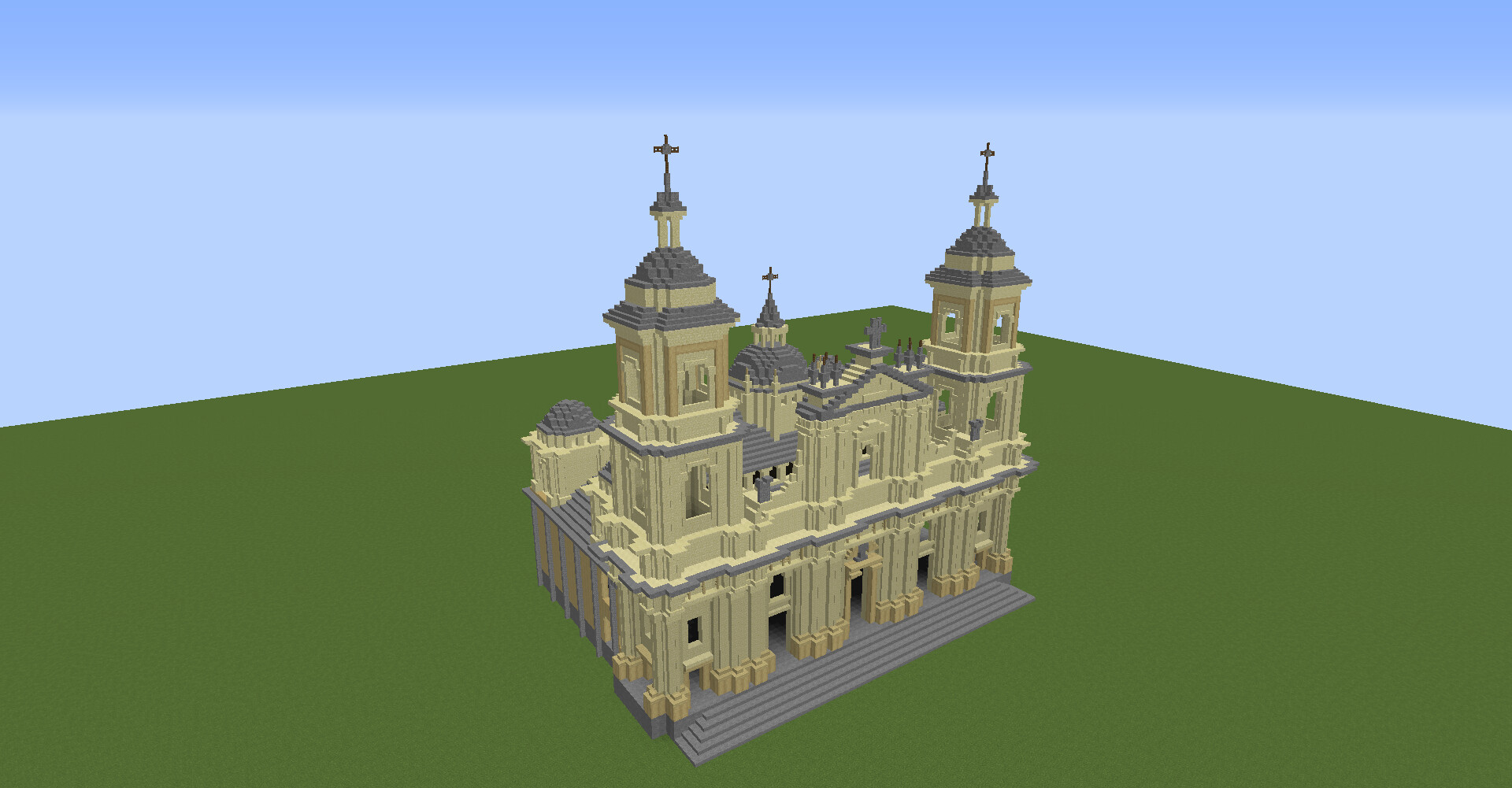Primatial Cathedral Of Bogota, Colombia Minecraft Map