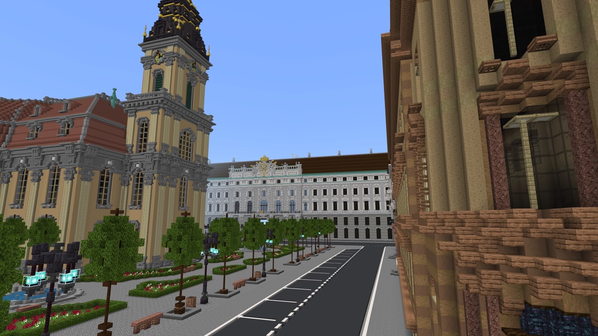 Salzbern - A european City (+Video tour) Minecraft Map
