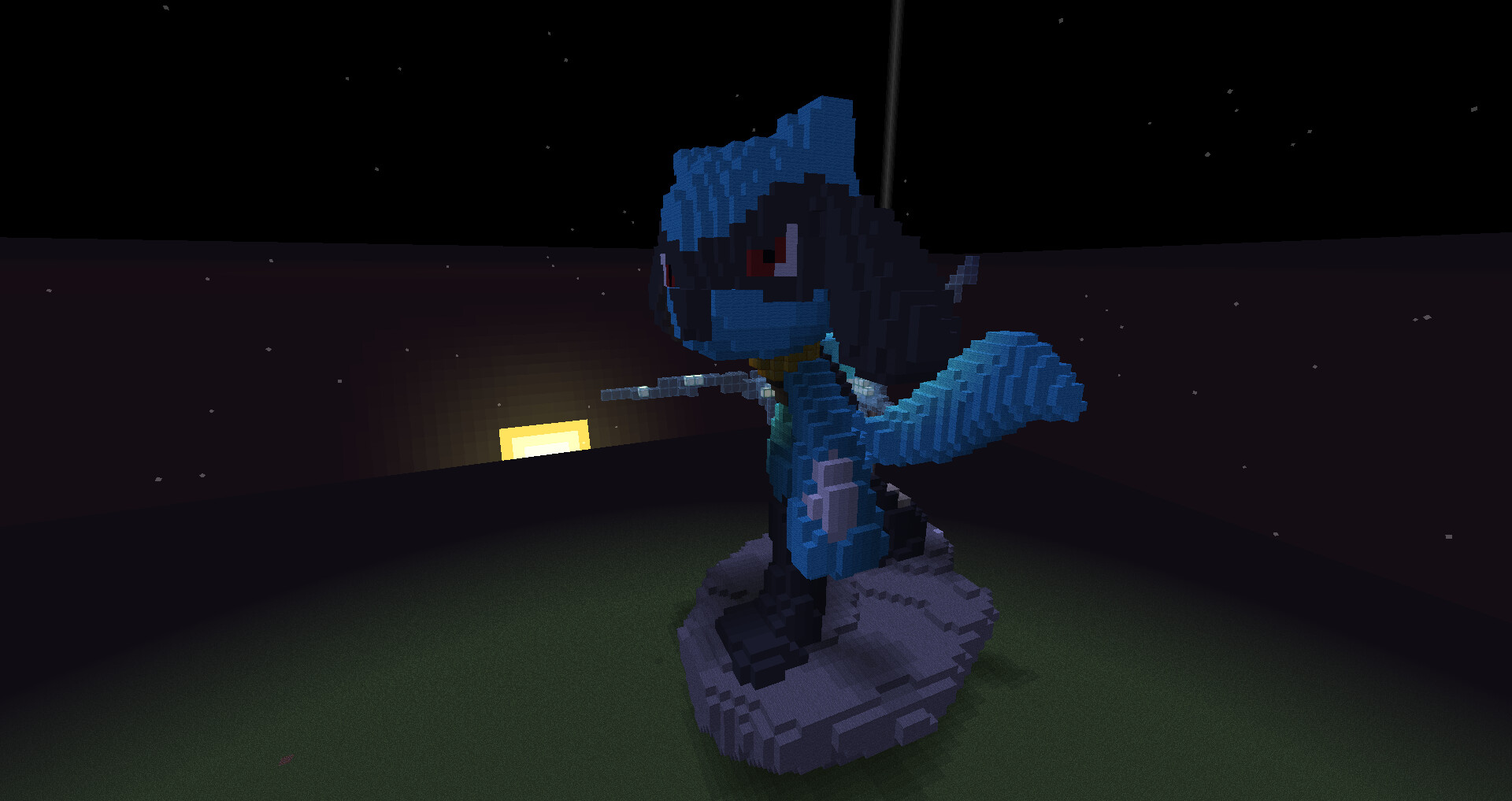 Riolu (Shiny + Lightning Punch) Minecraft Map