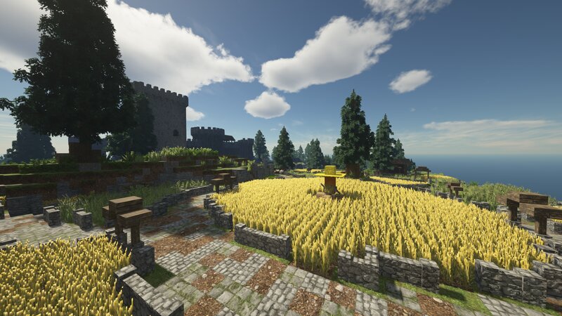 Grad | A Medieval Castle Minecraft Map