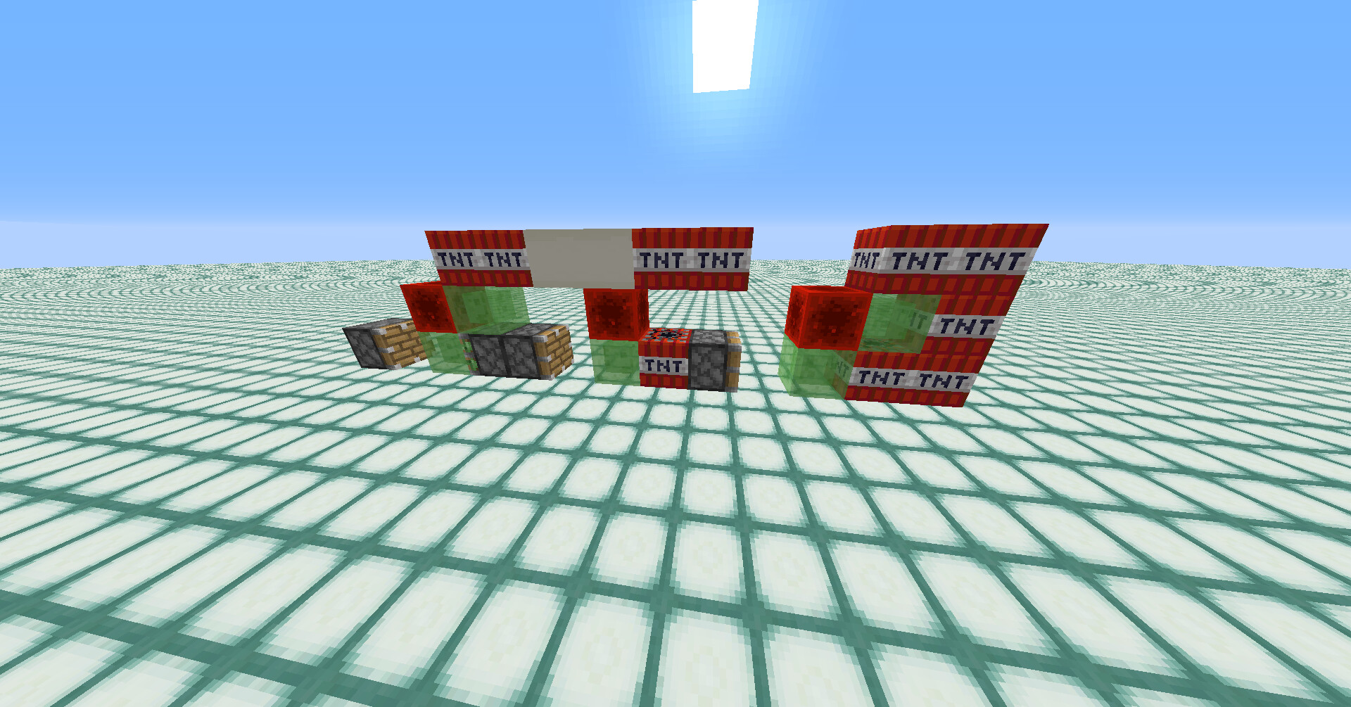 Minecraft TNT Missile | Tiny Max | 1 Block Wide | Minecraft Map